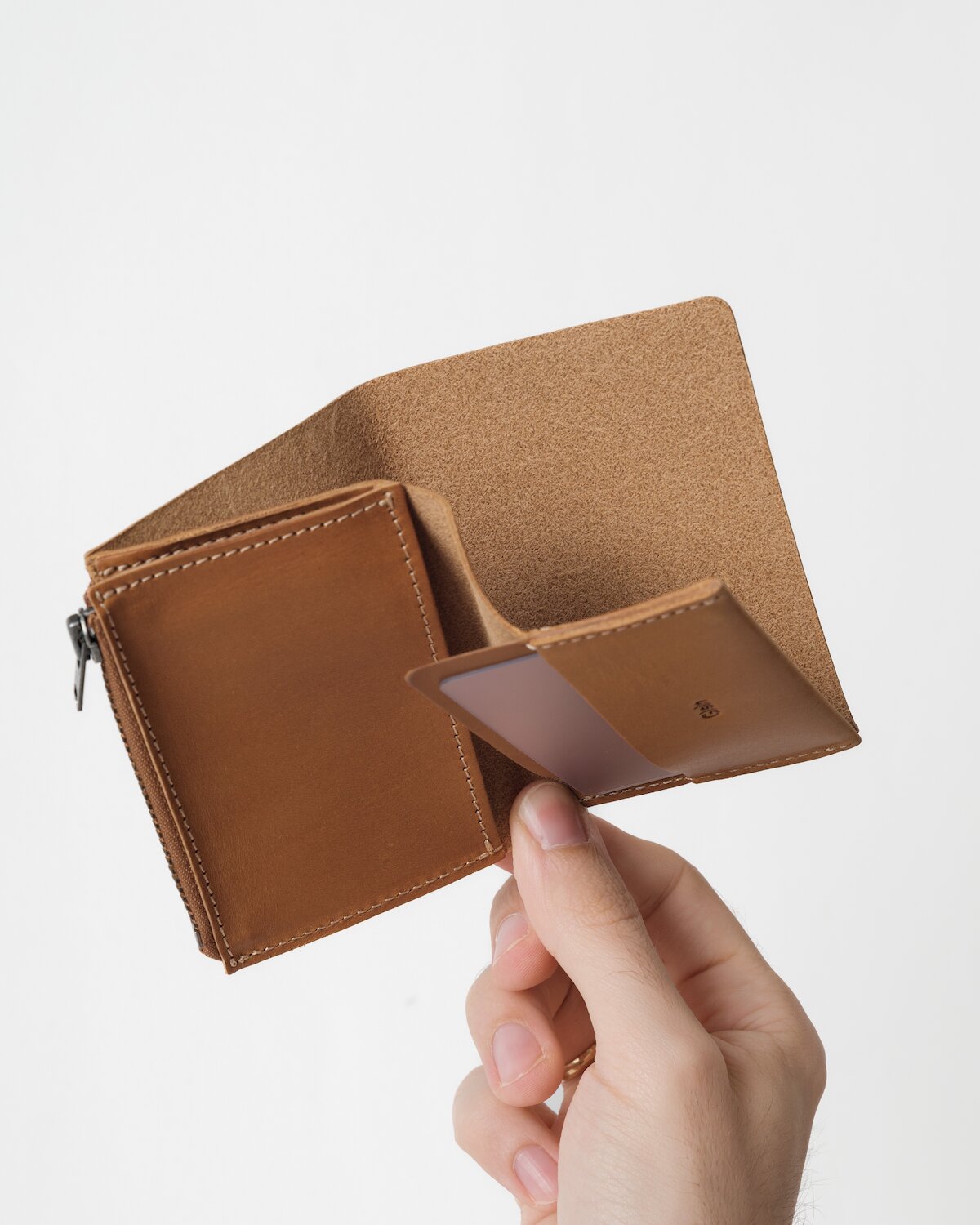 Pocket Wallet Zip — Glein Atelier & Shop